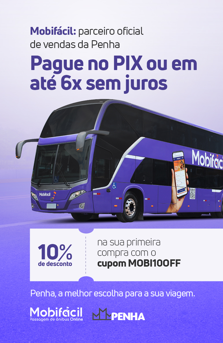 Passagem de ônibus. Compre Online com Desconto | Penha